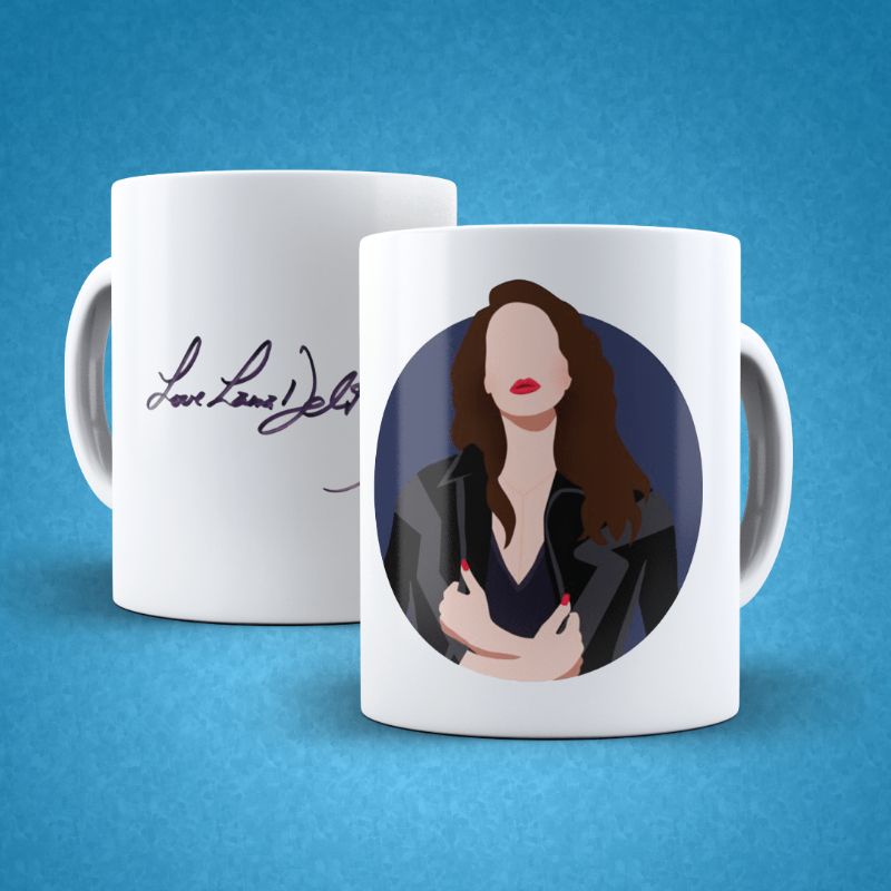 Caneca Lana Del Rey - Handwriting (Porcelana) | Shopee Brasil