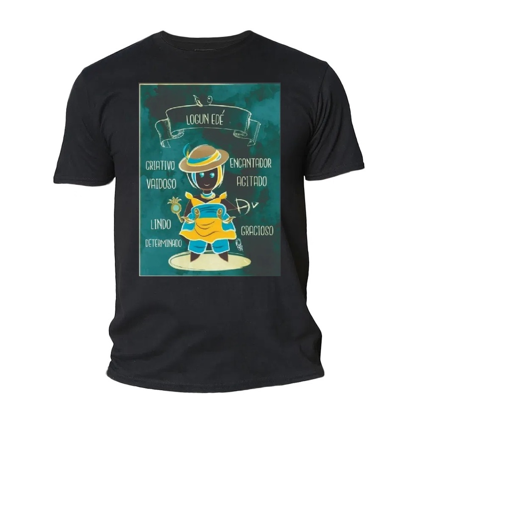 Camiseta Logun Edé Orixas Candomble Umbanda Macumba | Shopee Brasil