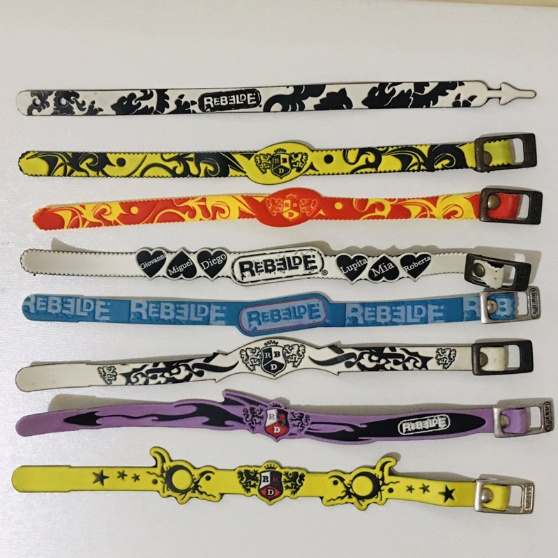 Pulseira Rebelde/RBD PRODUTO OFICIAL RARA | Shopee Brasil