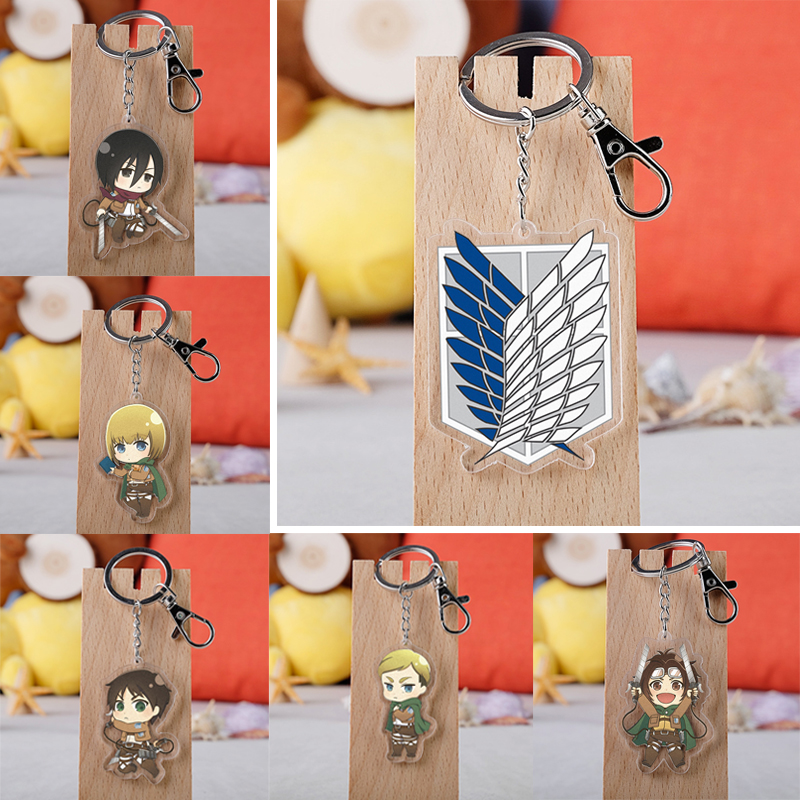 Chaveiro Ataque Ao Titã Anime Periférico Edição Q Feito À Mão | Shopee ...