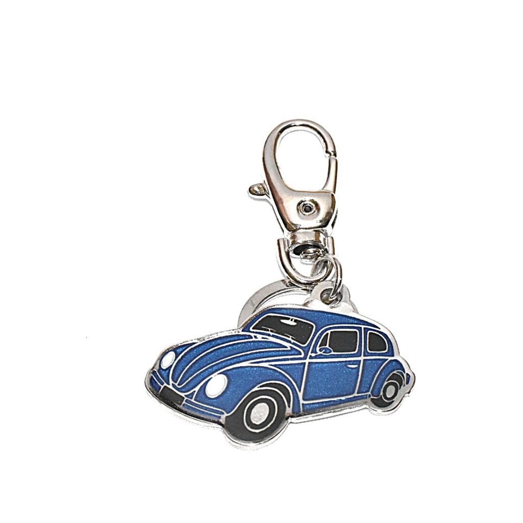 Chaveiro Fusca Azul Automotivo | Shopee Brasil