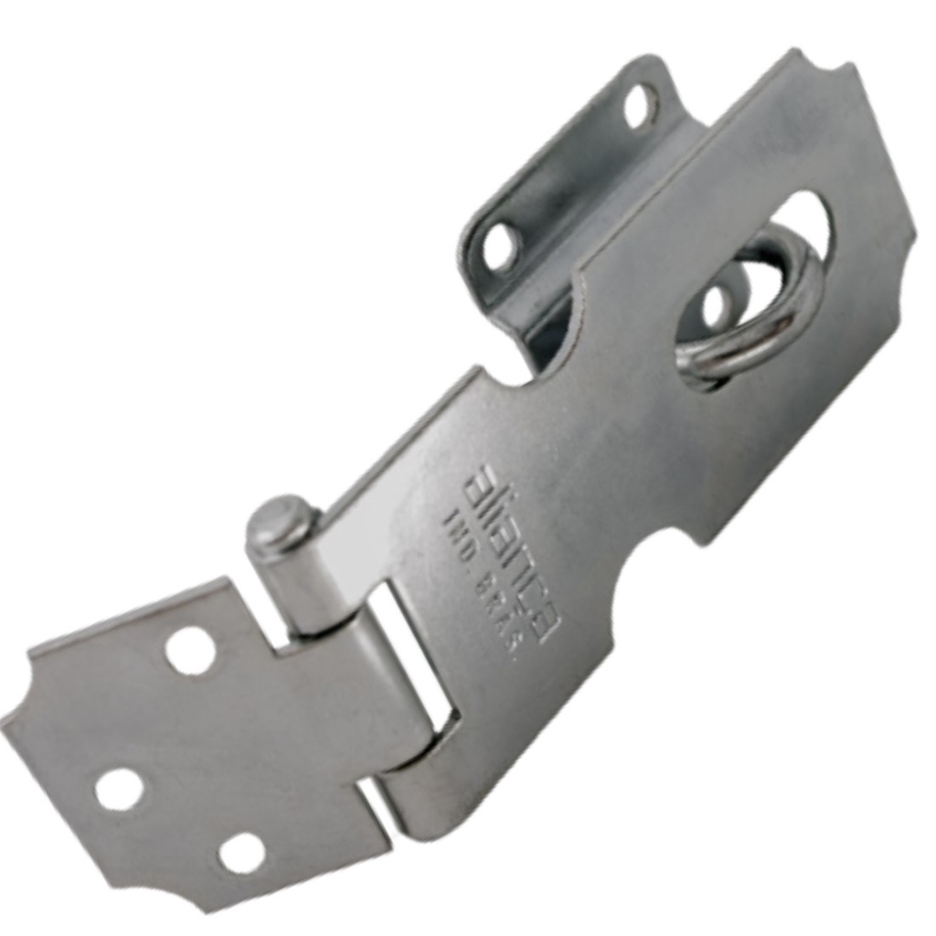 Porta Cadeado Zincado 89mm Aliança | Shopee Brasil