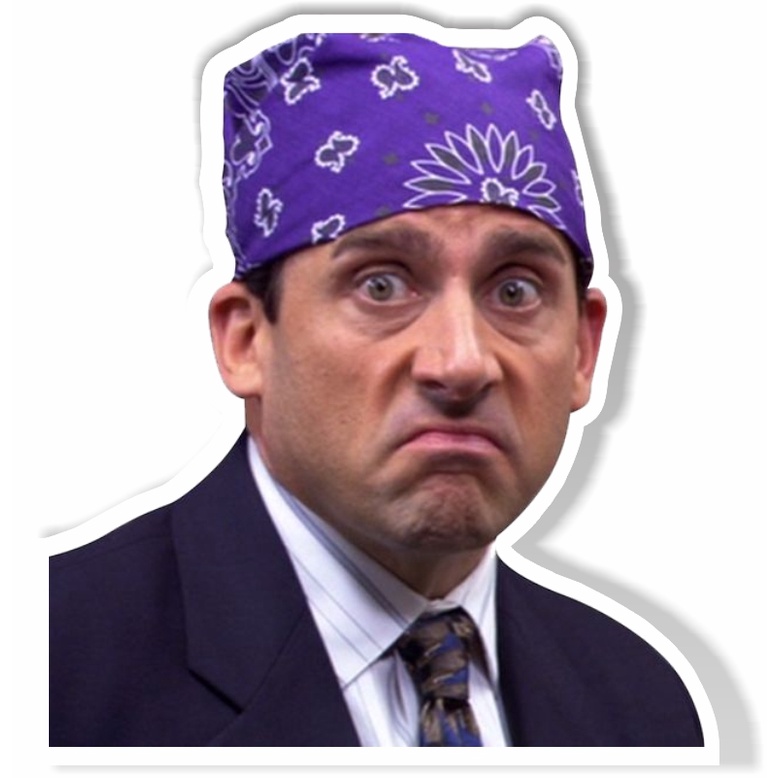 Adesivo The Office, Prison Mike, Michael Scott | Shopee Brasil