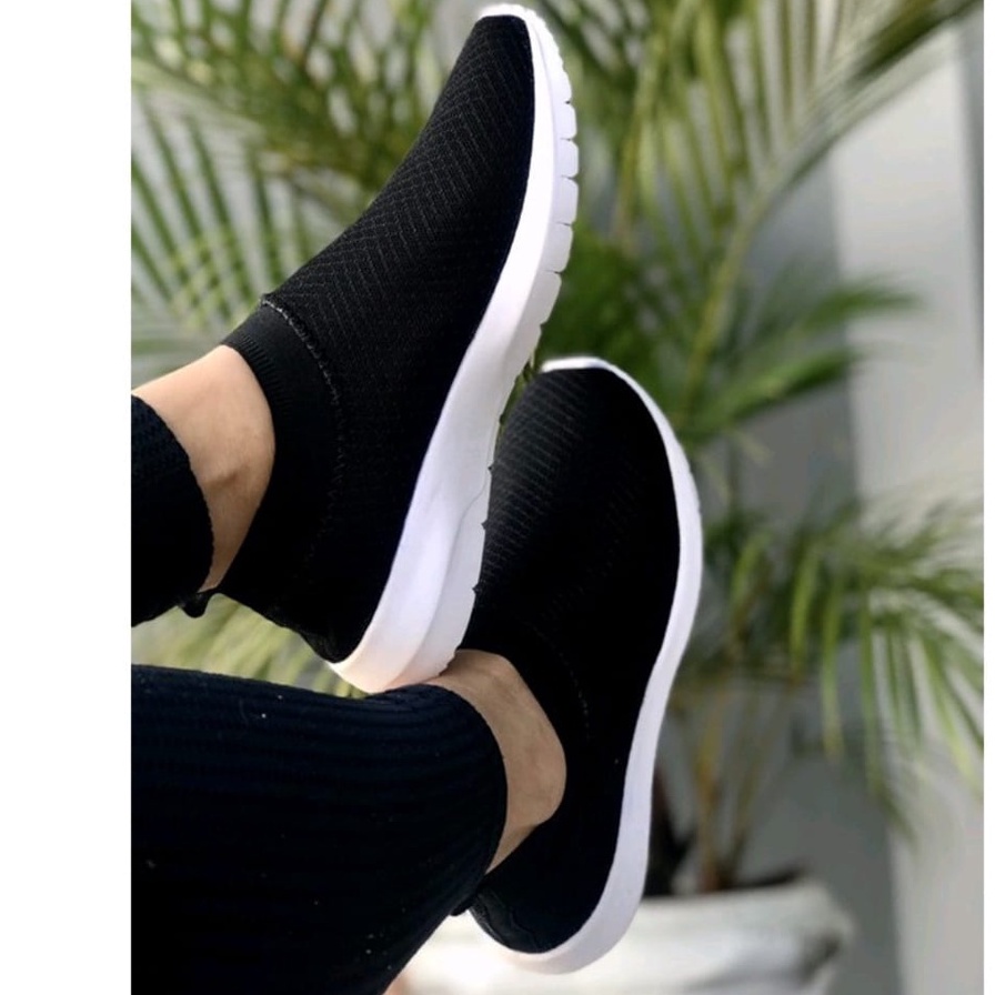 Tenis Sem Cadarço Slip Meia | Shopee Brasil