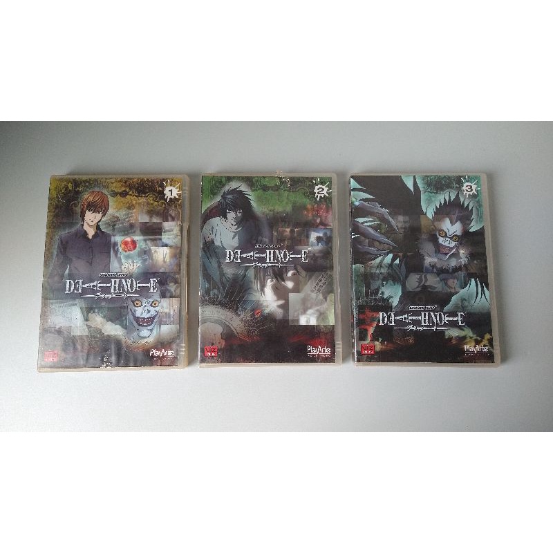 03 DVDs Death Note (Originais) | Shopee Brasil