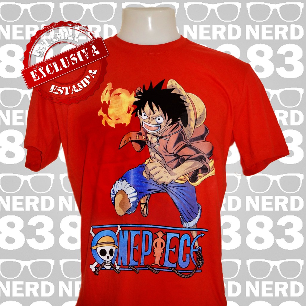 Camisa One Piece | Shopee Brasil