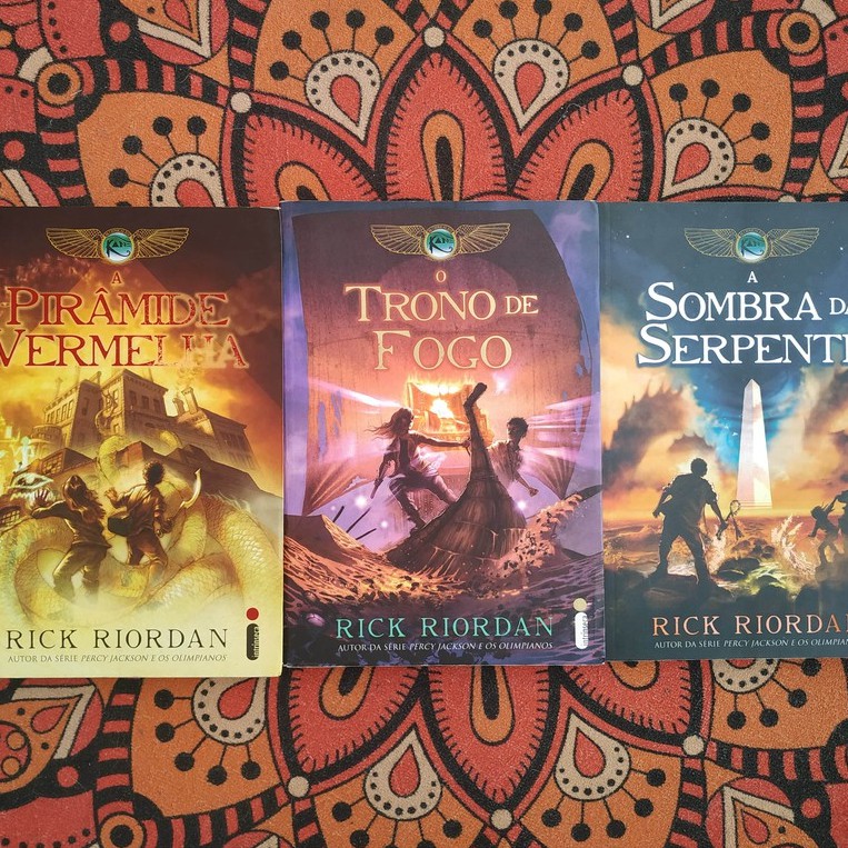 As Crônicas Dos Kane Volumes 1 2 E 3 Rick Riordan Shopee Brasil