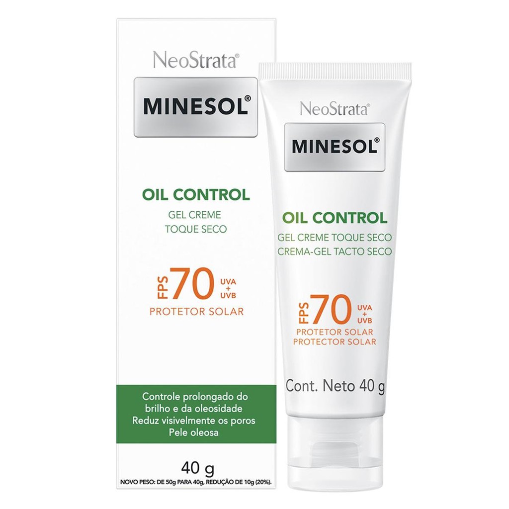 Neostrata Minesol FPS 70 Oil Control Protetor Solar Pele Oleosa 40g ...