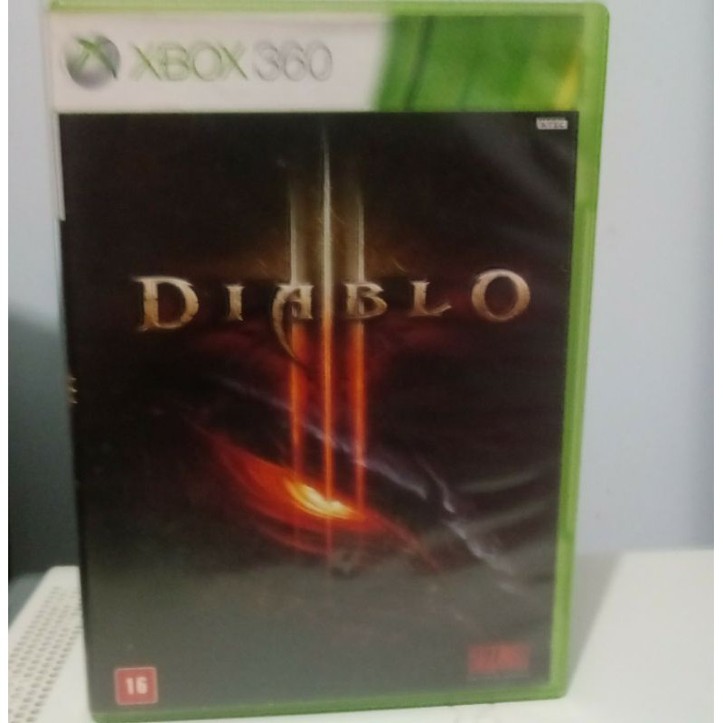 Jogo diablo 3 xbox360. dublado e com menu em português, jogo original ...