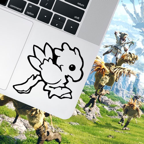 Adesivo Final Fantasy Chocobo Chibi - Carro Moto Parede Notebook ...