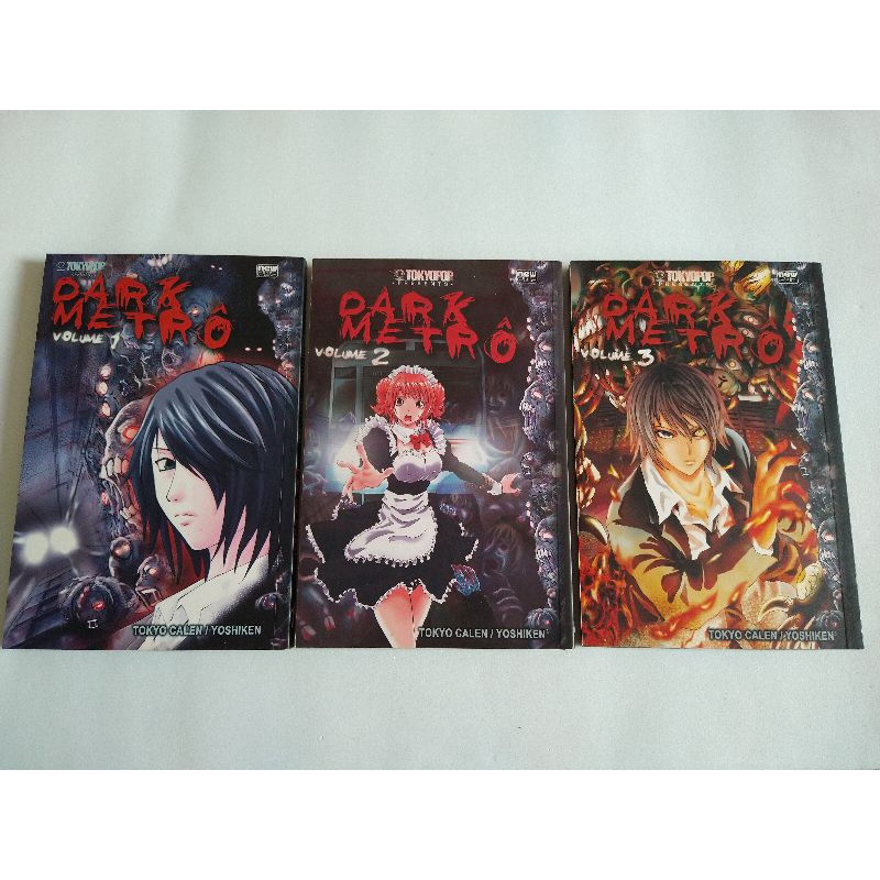 03 Mangás Dark Metrô - Completo | Shopee Brasil