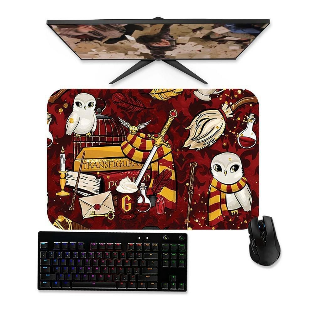 Mouse Pad Gamer Grande - Harry Potter Grifinória Gryffindor 2 - 90x40 ...