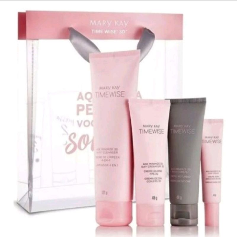 Sistema TimeWise 3D Mary Kay Kit Para Pele Oleosa | Shopee Brasil