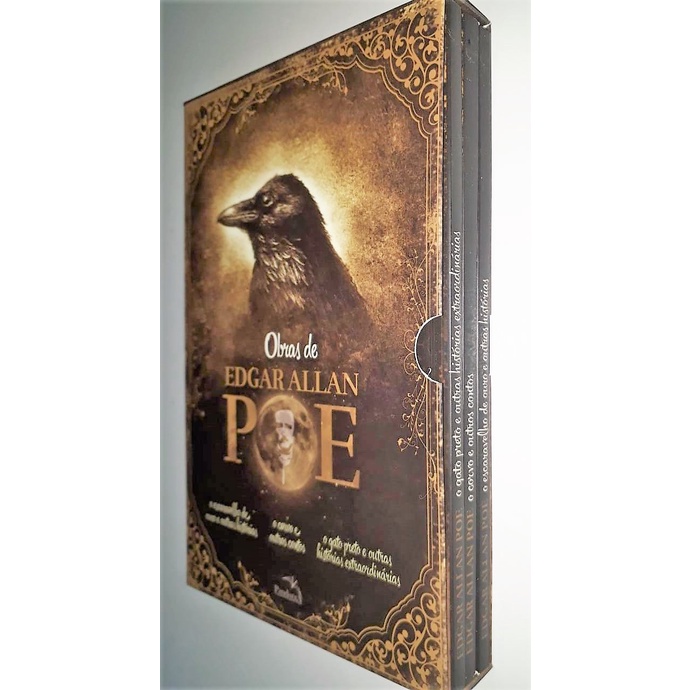 Box Obras De Edgar Allan Poe - 3 livros | Shopee Brasil