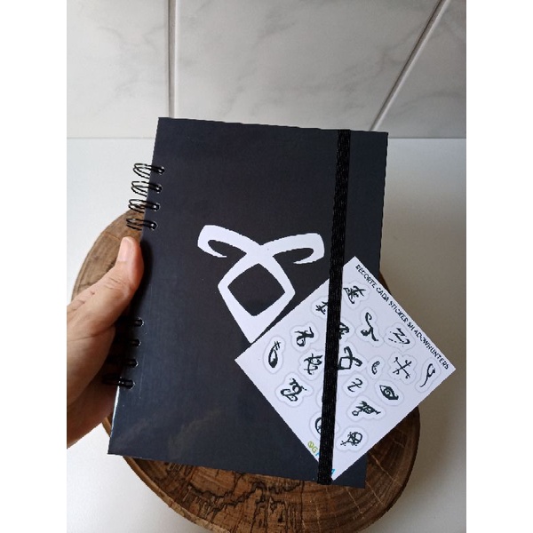 Caderno Shadowhunters Runa Poder Angelical Diário Sketchbook Bullet ...