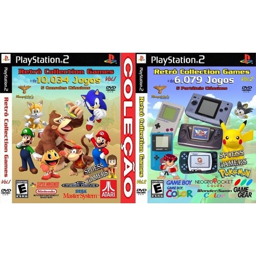Retrô Collection Games Ps2 Vol.1 E Vol 2 Emulador Patch Pc | Shopee Brasil