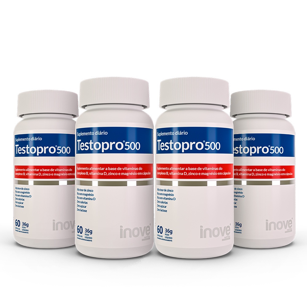 KIT TESTOPRO 240 CPS - AUMENTO DO LIBIDO E ATIVA METABOLISMO | Shopee ...