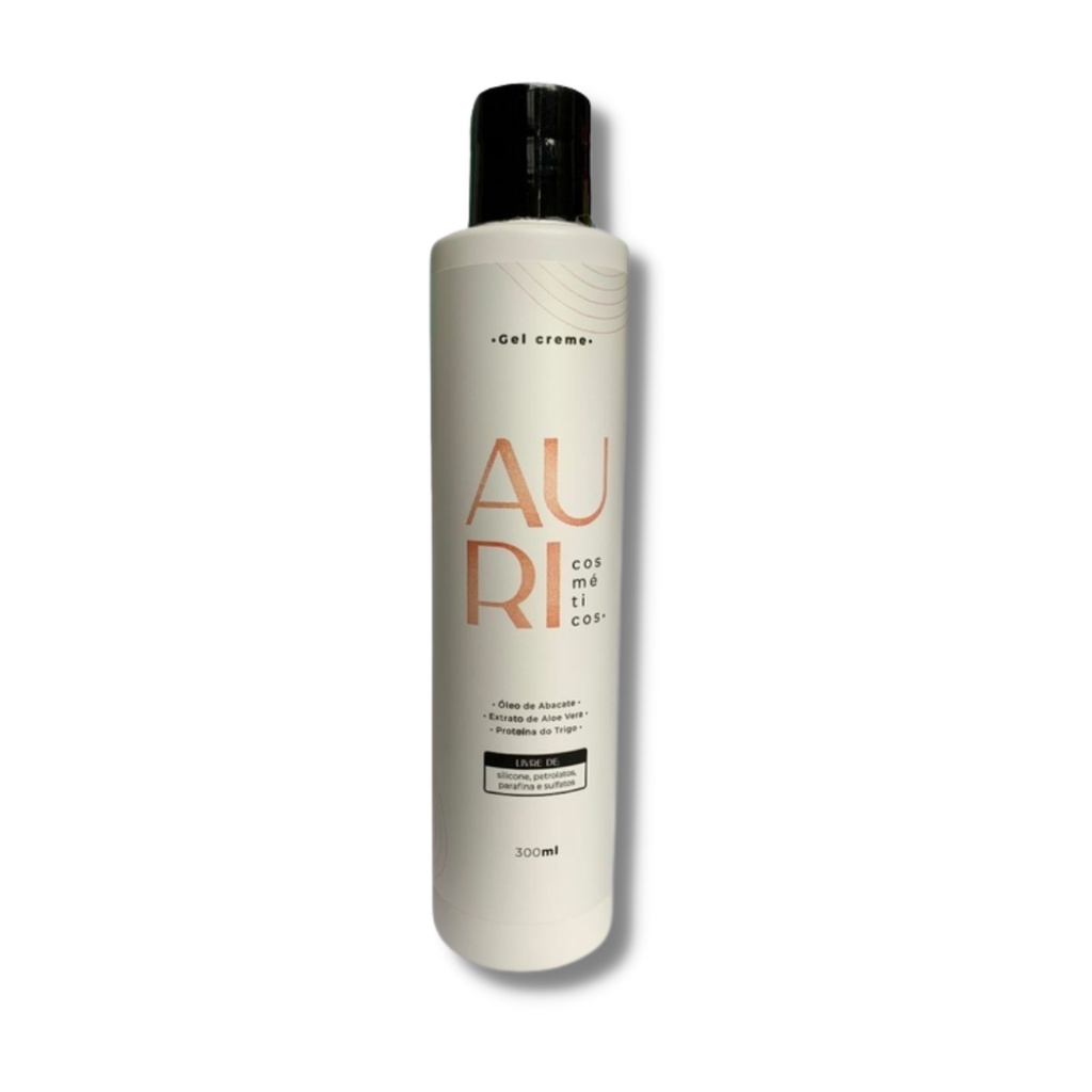 Gel Creme Auri Cosméticos No Poo e Low Poo 300ml | Shopee Brasil