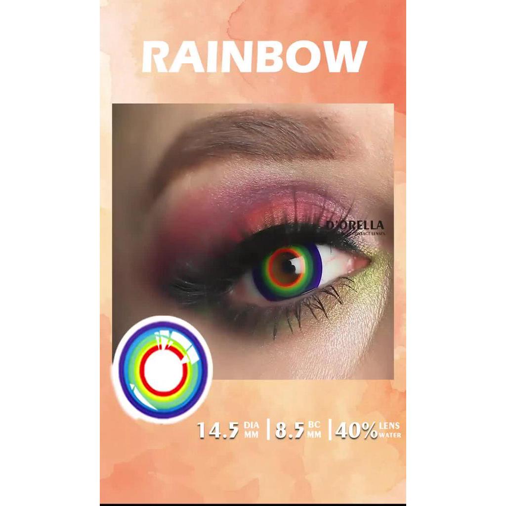 Dorella 1 Par Cosplay Lentes De Contato Coloridas Com Olhos Cosméticos ...