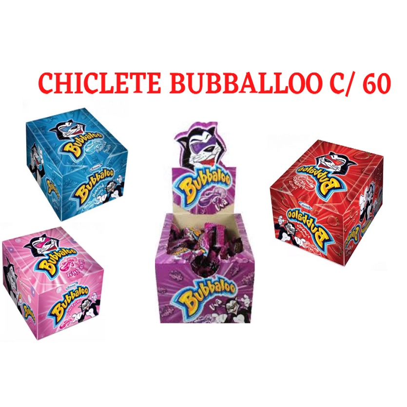 Chiclete Babaloo Com 60 Unidades Sabores Goma De Masgar Oferta | Shopee ...