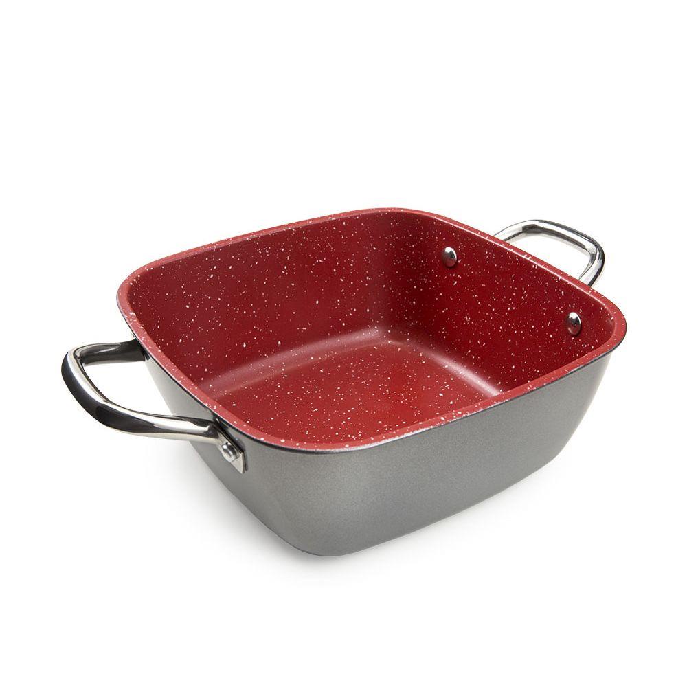 Panela Flavorstone Family Size Smart Square 24cm Original | Shopee Brasil