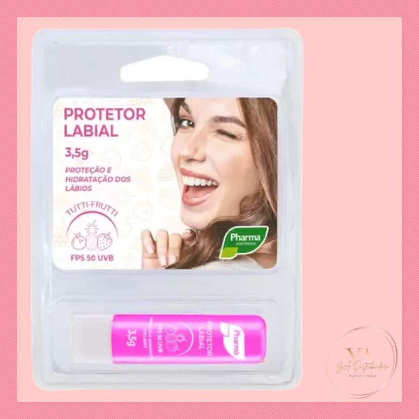 Protetor Labial e Solar Fps50 Tutti-Frutti Pharma | Shopee Brasil