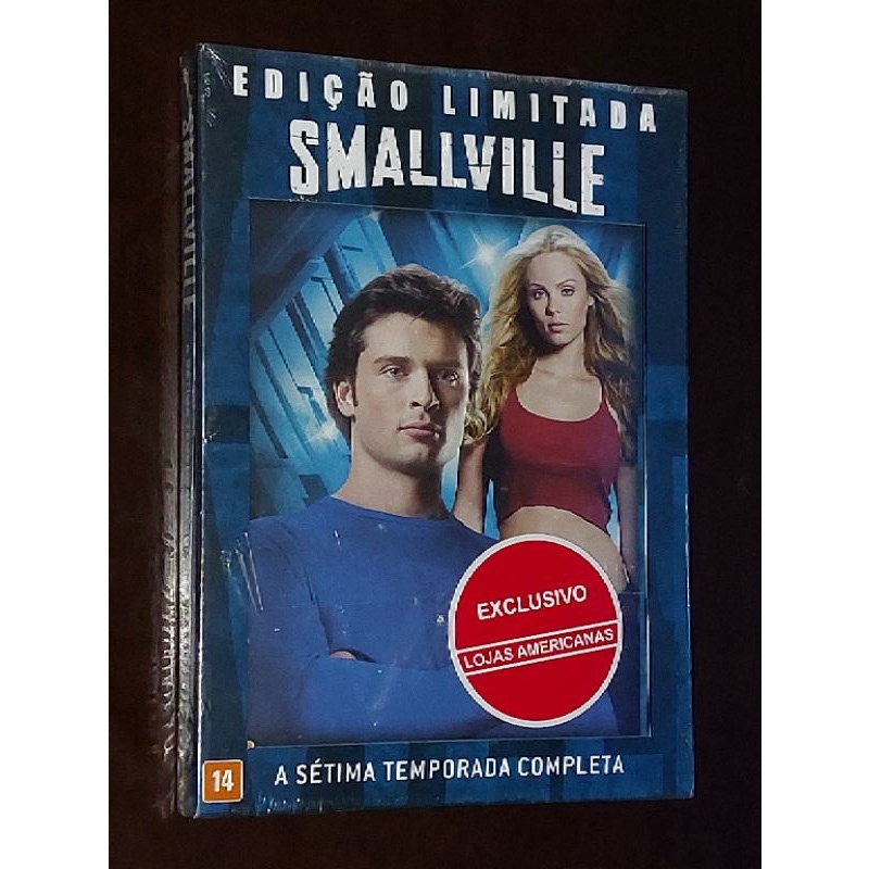 DVD Smallville 7 temporada 6 DISCOS DUBLADO LACRADO | Shopee Brasil