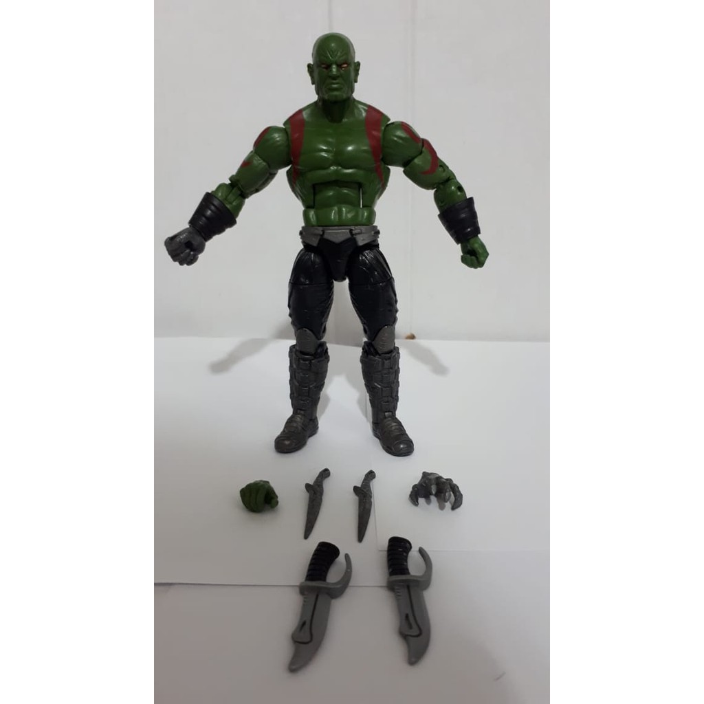 Drax Marvel Legends - Box Guardiões Da Galáxia - Comic Con- Loose ...