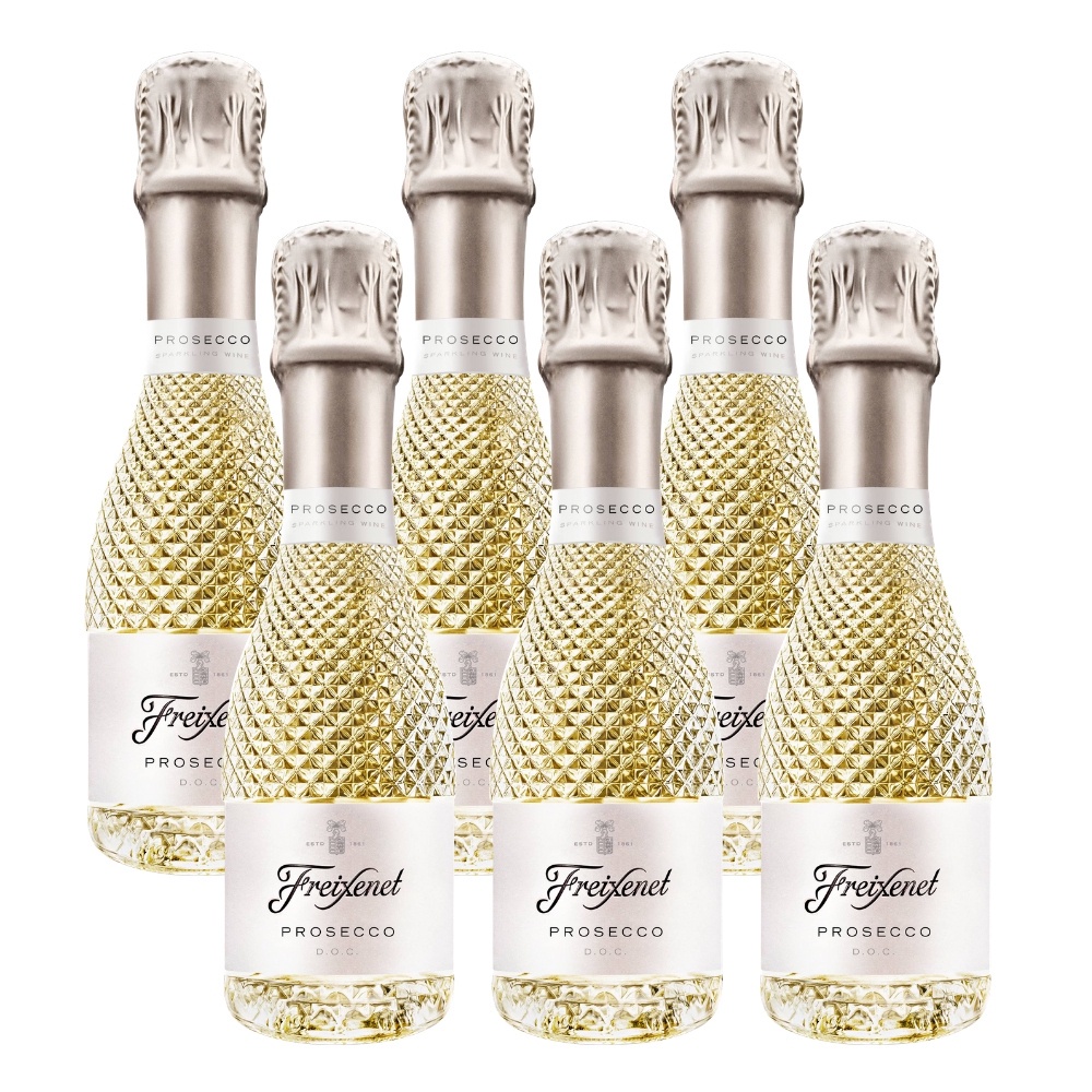 Kit 06 Unidades Mini Espumante Freixenet Prosecco DOC 200ml | Shopee Brasil
