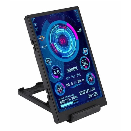 Tela Display Monitor Computador 3.5 Polegada TYPE-C Monitoramento ...