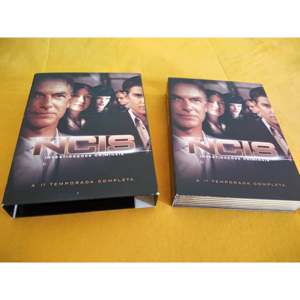 box dvd filmes NCIS 1ª temporada | Shopee Brasil