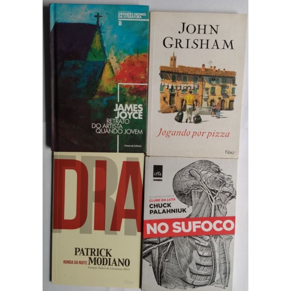 kit desapego com 7 livros grandes autores: Chuck Palahniuk, Patrick ...