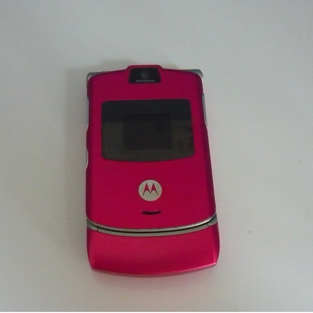 Telefone Celular Antigo Motorola V3 Rosa | Shopee Brasil