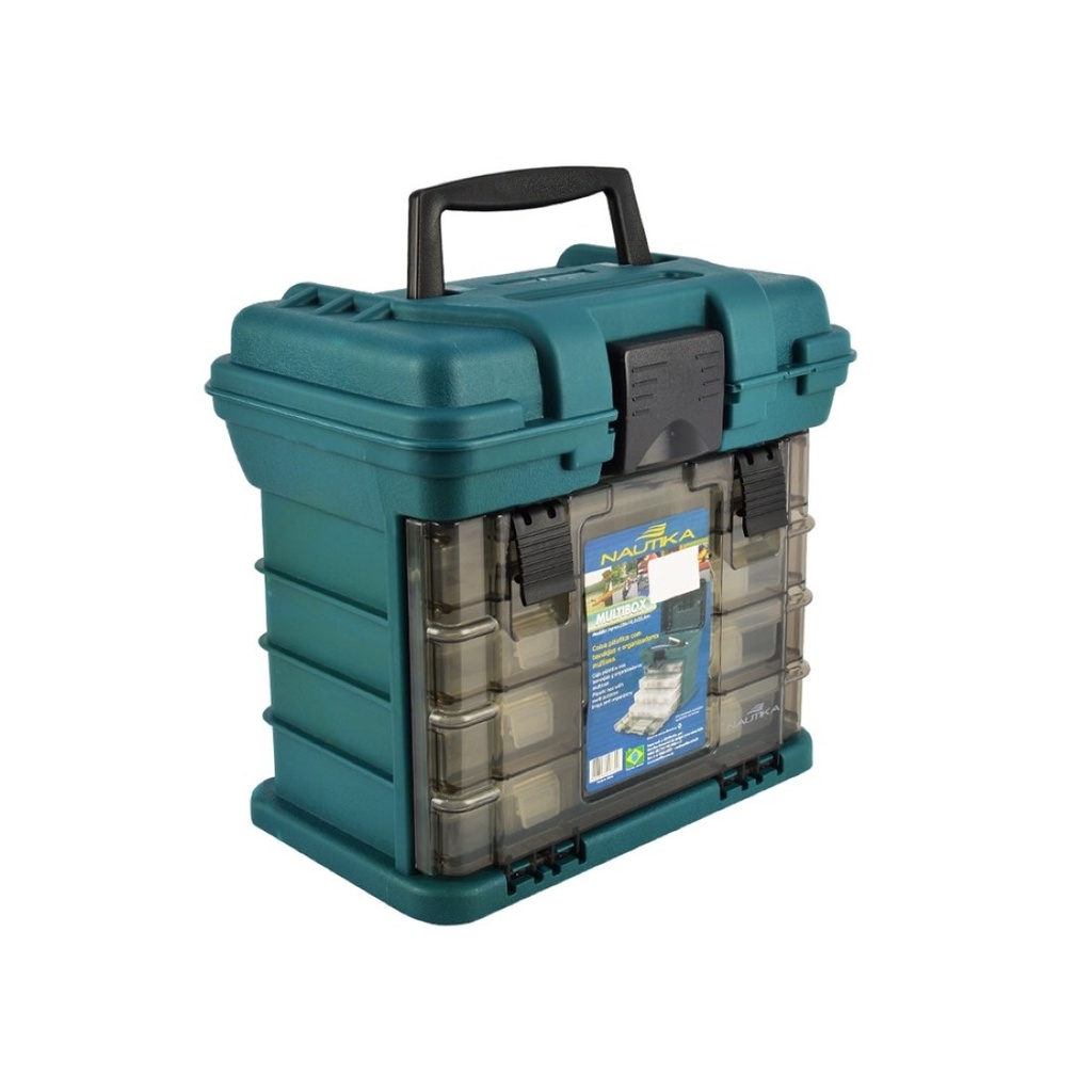 Caixa Pesca Multi Box MB1 Nautika 27x29 | Shopee Brasil