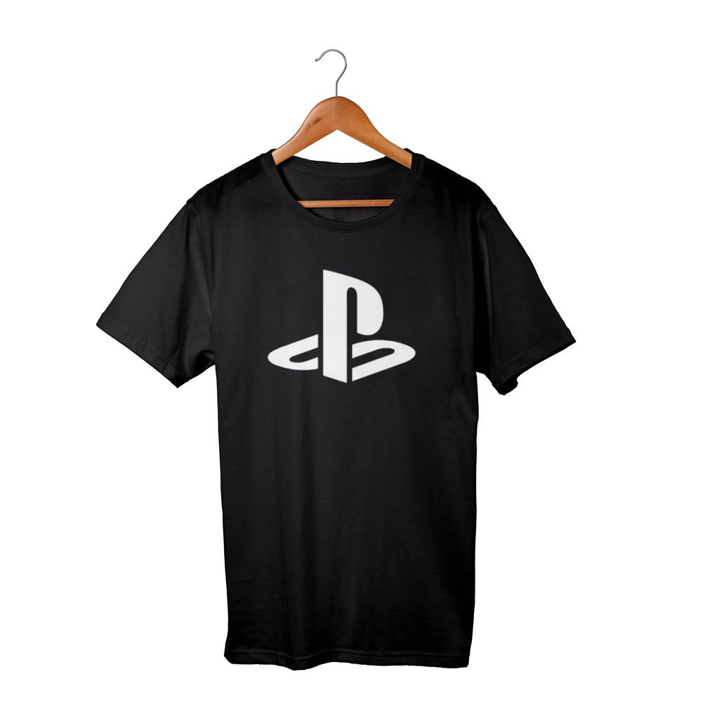 Camiseta Unissex Simbolo Playstation PS1 100% Algodão | Shopee Brasil