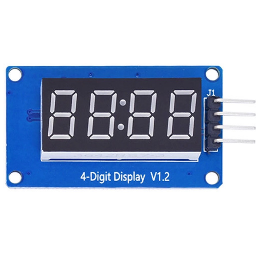 Modulo tm1637 relógio digital display 7 segmentos 4 dígitos | Shopee Brasil