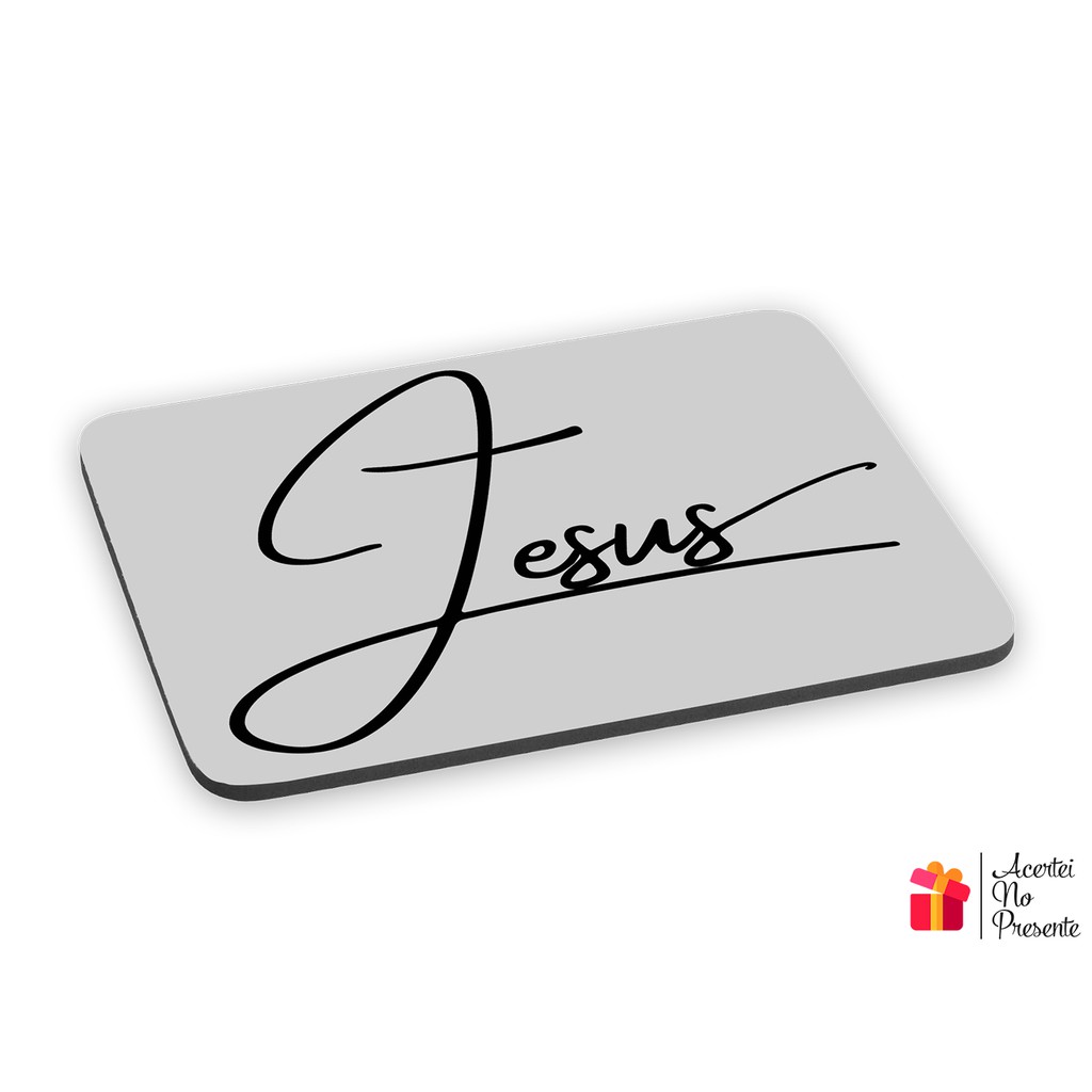 Mouse Pad Religioso Jesus | Shopee Brasil