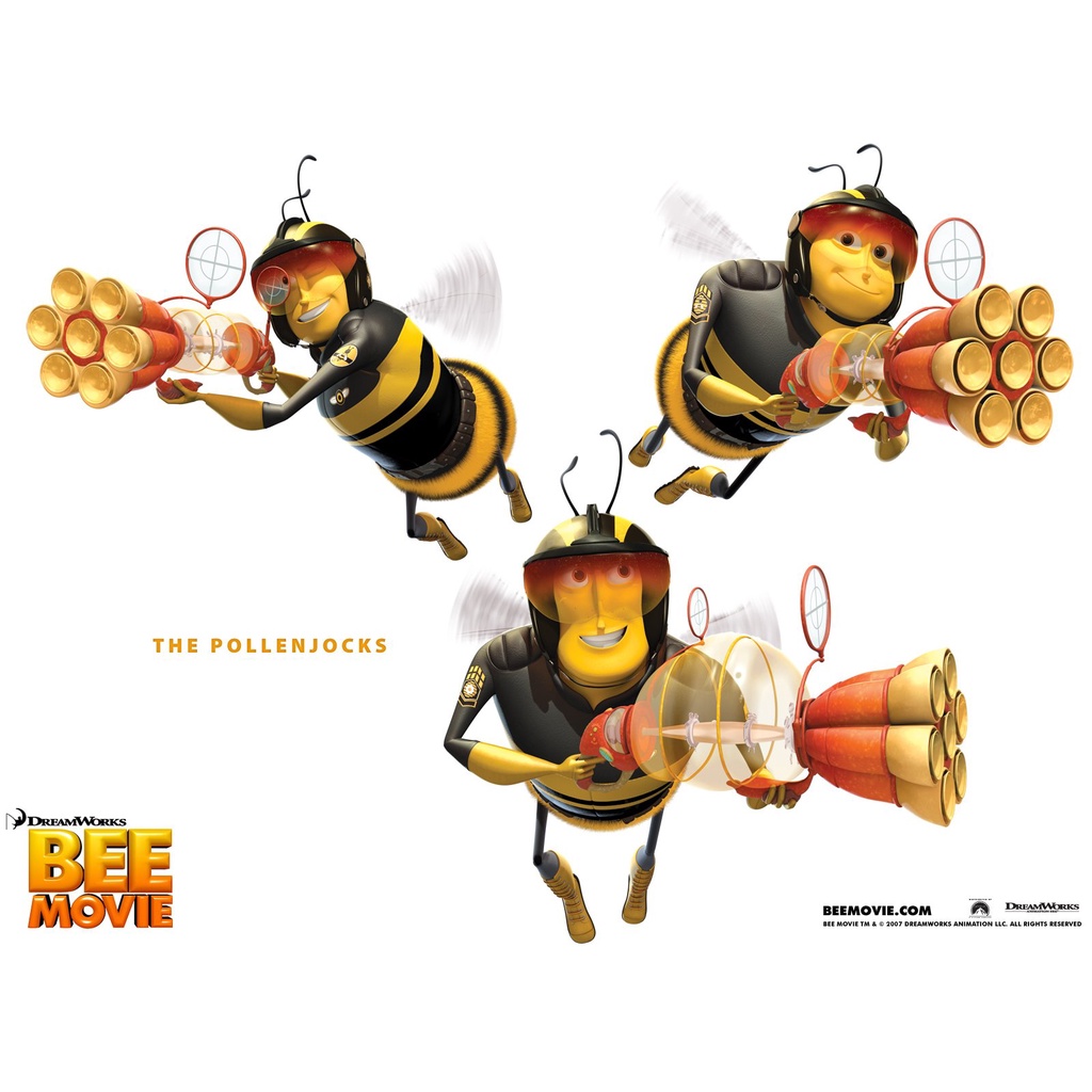 Painel Banner Para Festa Bee Movie | Shopee Brasil