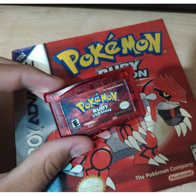 pokémon Ruby, jogo gameboy | Shopee Brasil