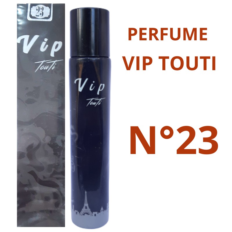 Perfume Feminino Vip Touti Numero 23 . 50ml | Shopee Brasil