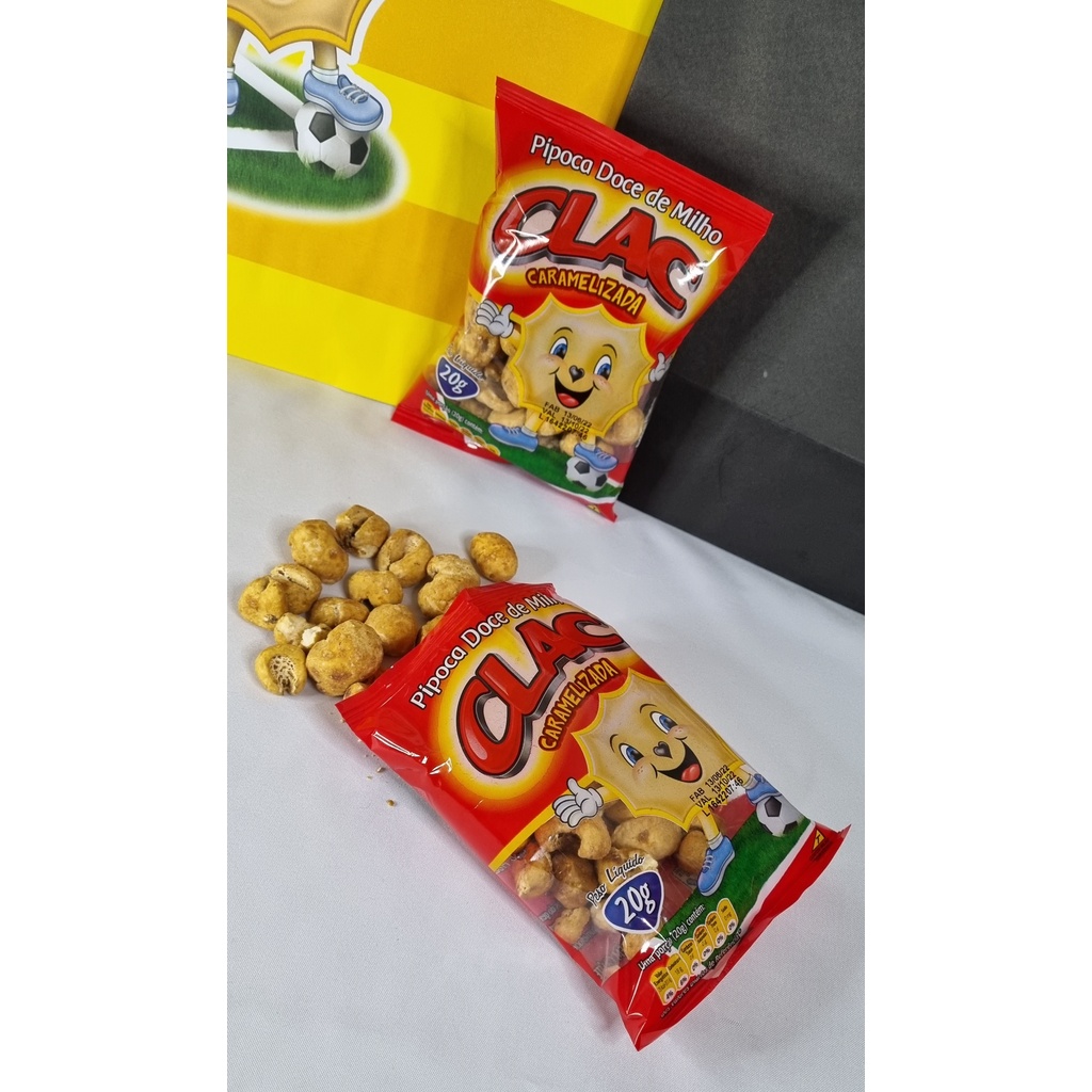 Pipoca Clac - Combo 20g - (2 FARDOS DE 50X20G) | Shopee Brasil