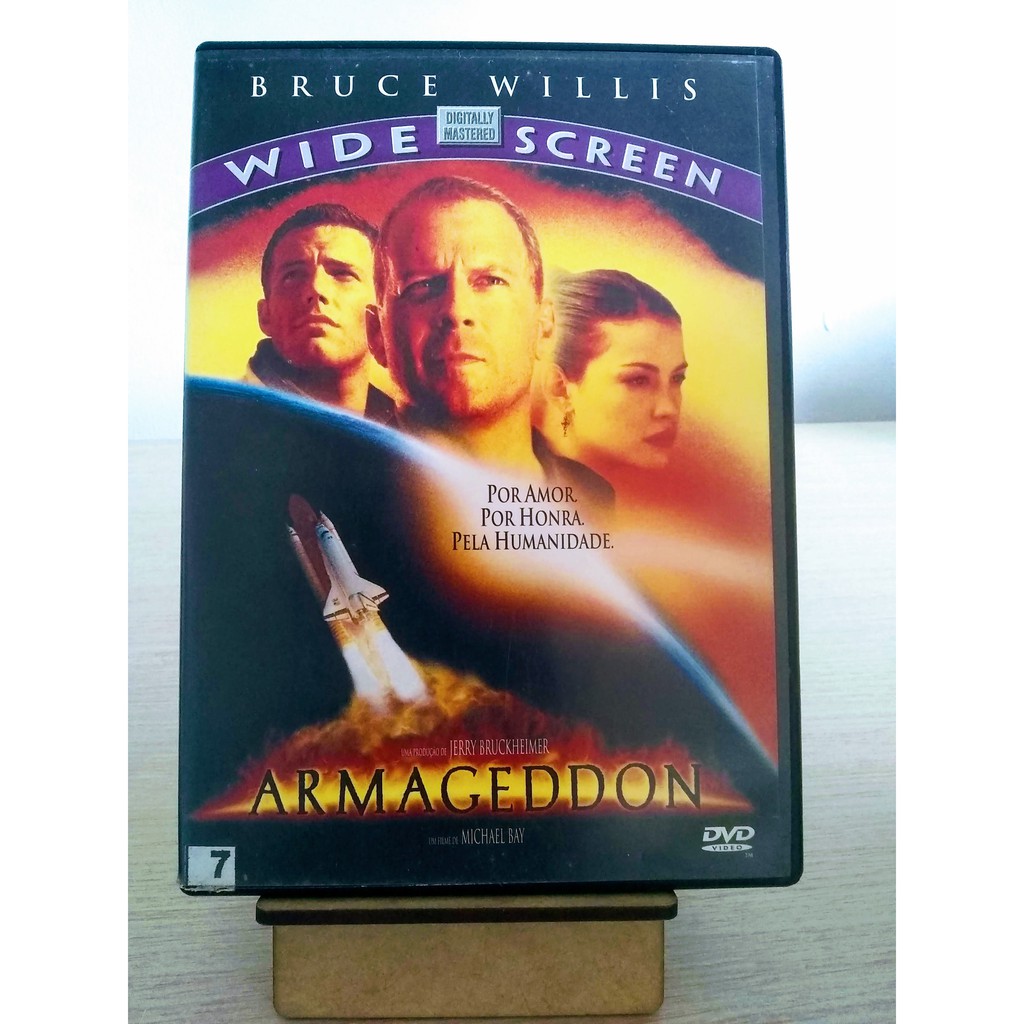 DVD Filme Armageddon - Bruce Willis | Shopee Brasil