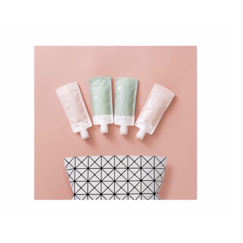 Saco de embalagem de loção dobrável para viagem Saco de armazenamento ...