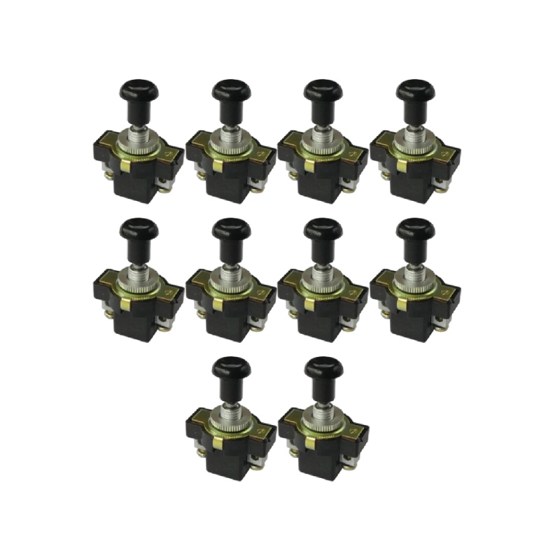 Kit 10 Interruptor Universal Tic Tac Liga Desliga 1 Toque | Shopee Brasil