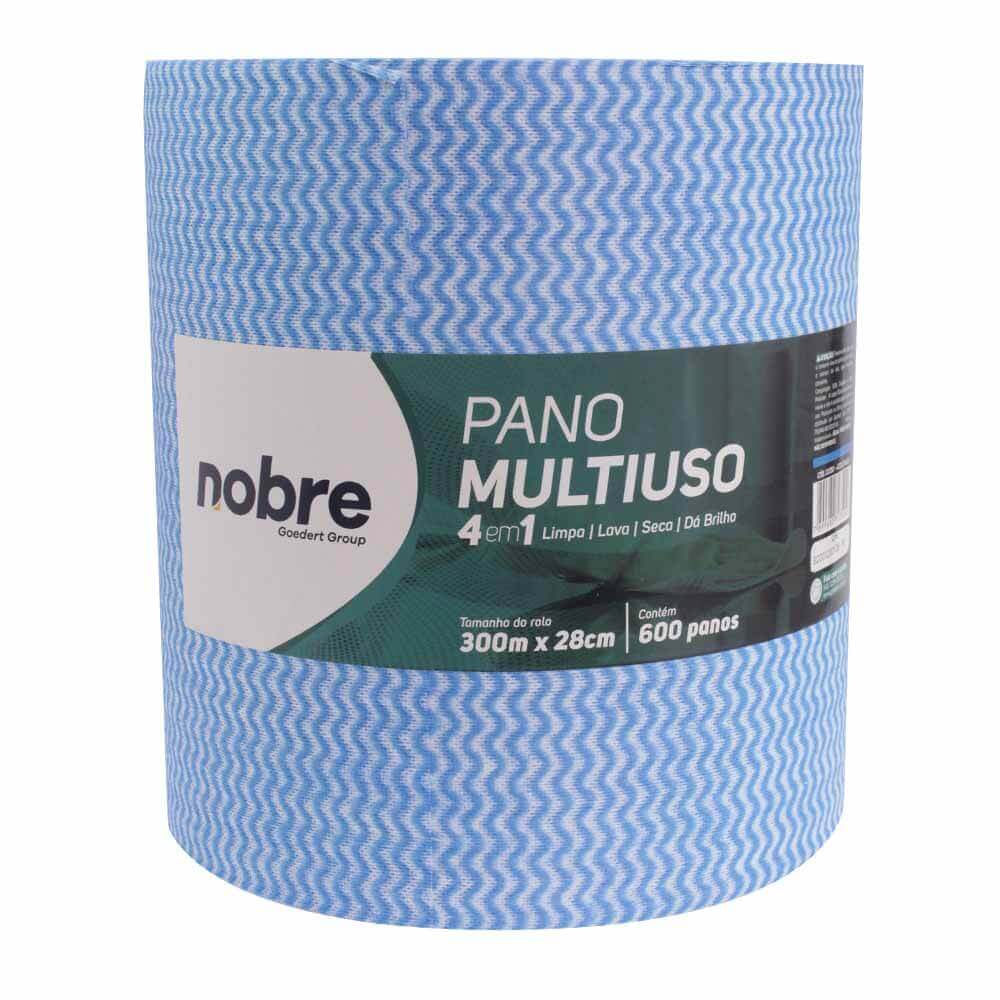 Pano Multiuso Slim 600 Panos Bobina Azul Tipo Perflex | Shopee Brasil