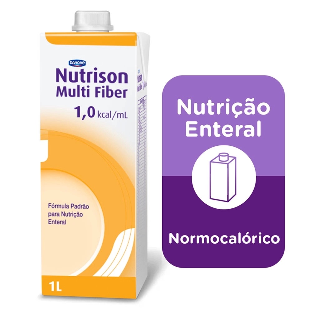 NUTRISON MULTI FIBER 1.0 (TETRA 1000ML) - DANONE | Shopee Brasil