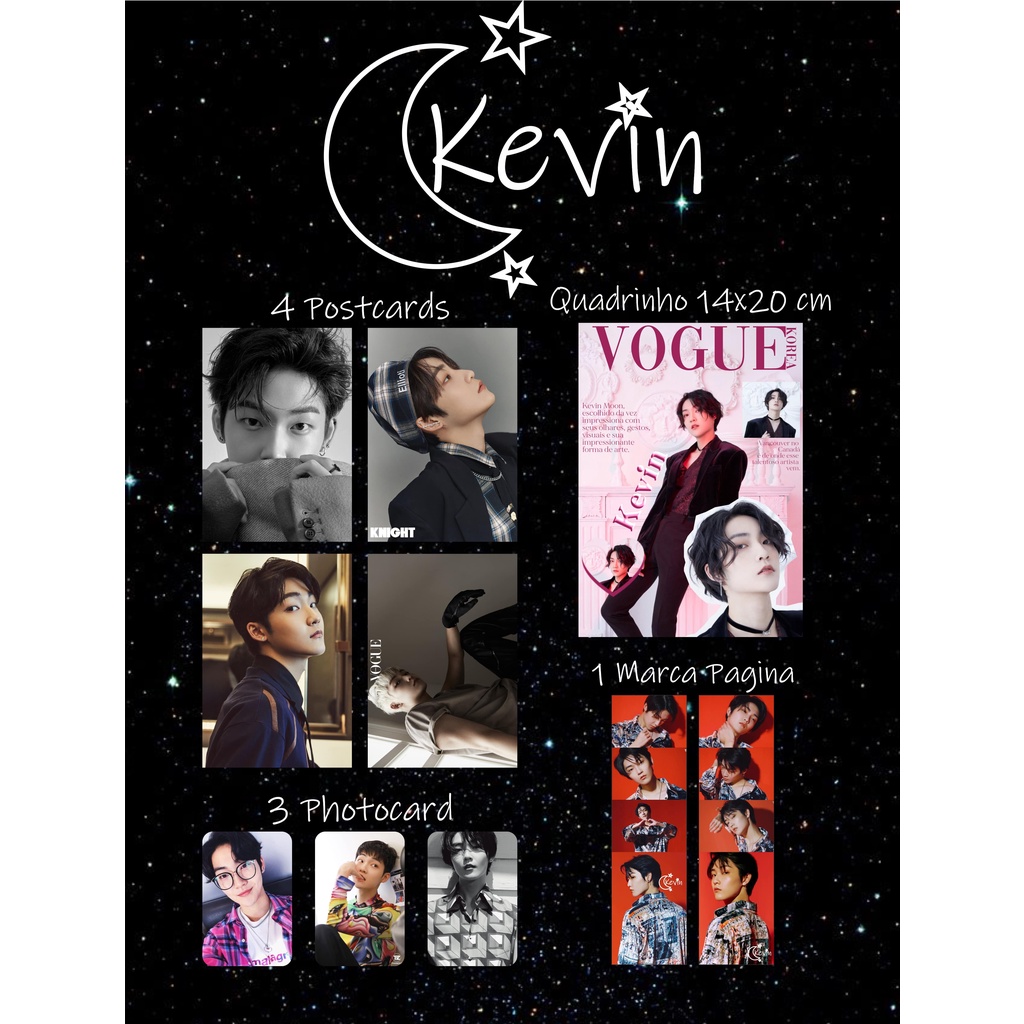 Fankit Kevin Magazine Bday 2022 (The Boyz) | Shopee Brasil