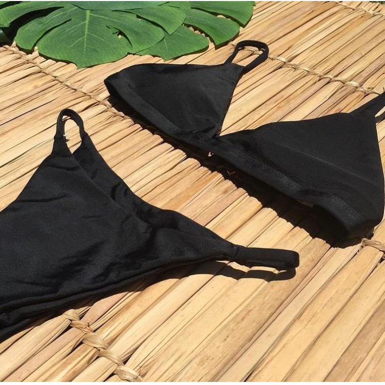Biquini Marquinha Preto Shopee Brasil