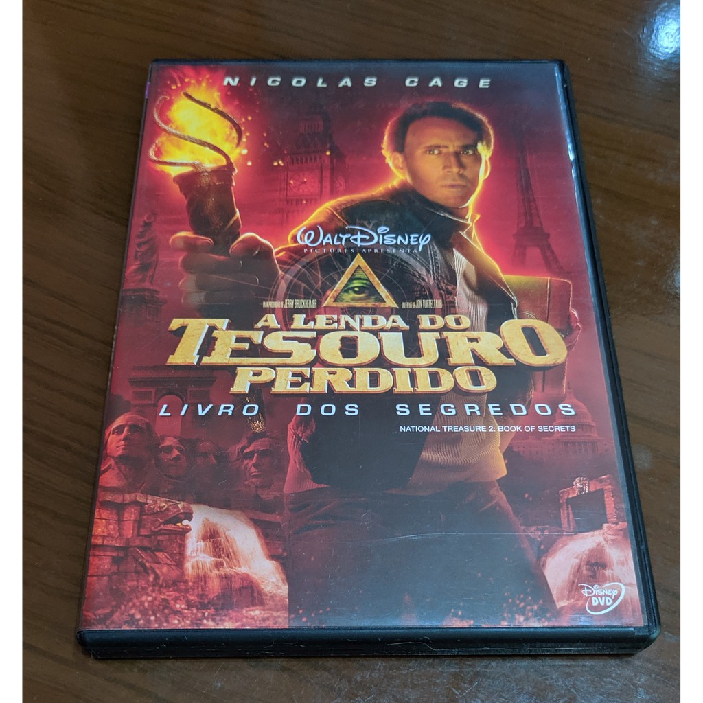 A Lenda do Tesouro Perdido: Livro dos Segredos | Shopee Brasil