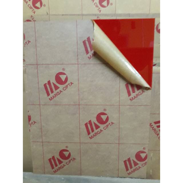 Acrílico MERAH-A4 Vermelho 2 mm (21 Cm x 30) | Shopee Brasil